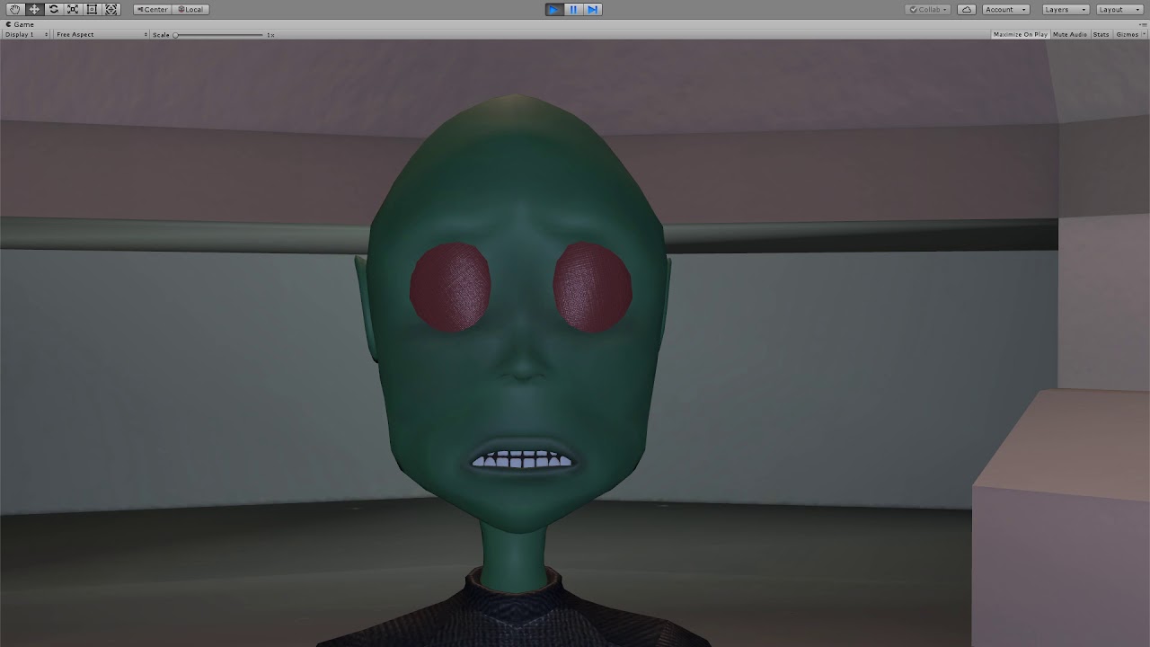 Alien Facial Expressions (FMP - Showcase) - YouTube