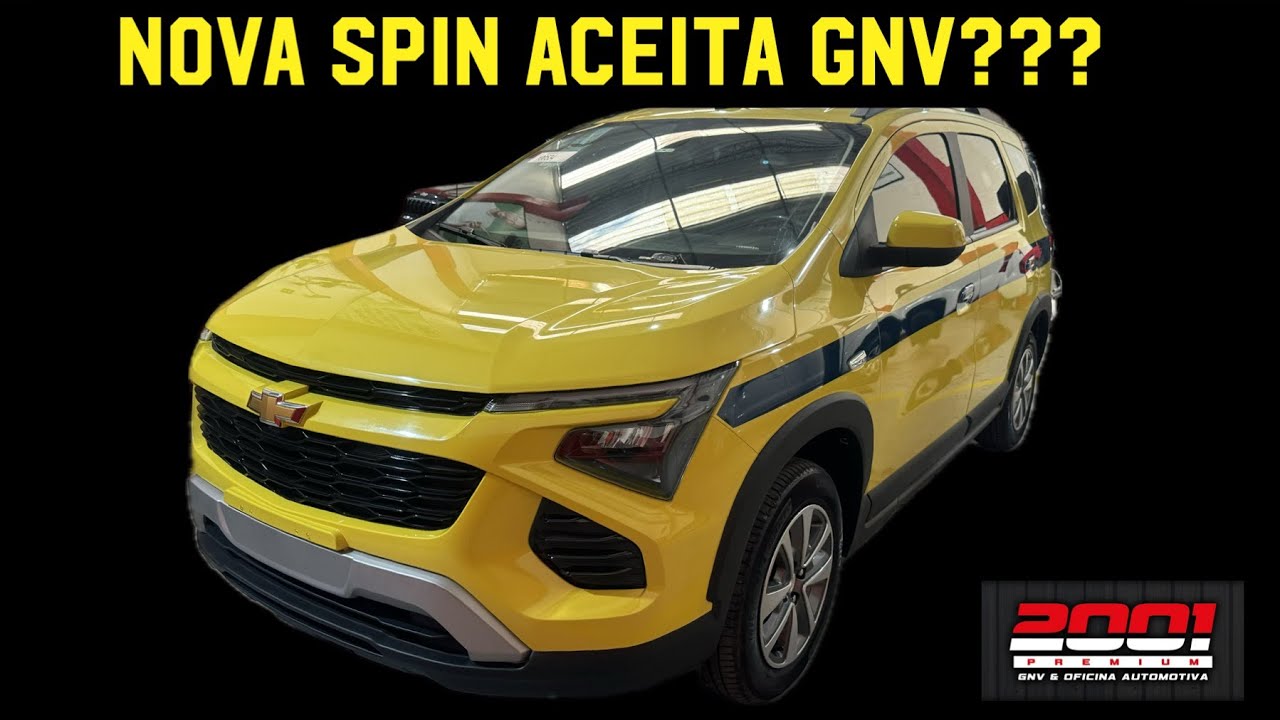 NOVA SPIN 2024 ACEITA O GNV??? O QUE MUDOU?? - YouTube