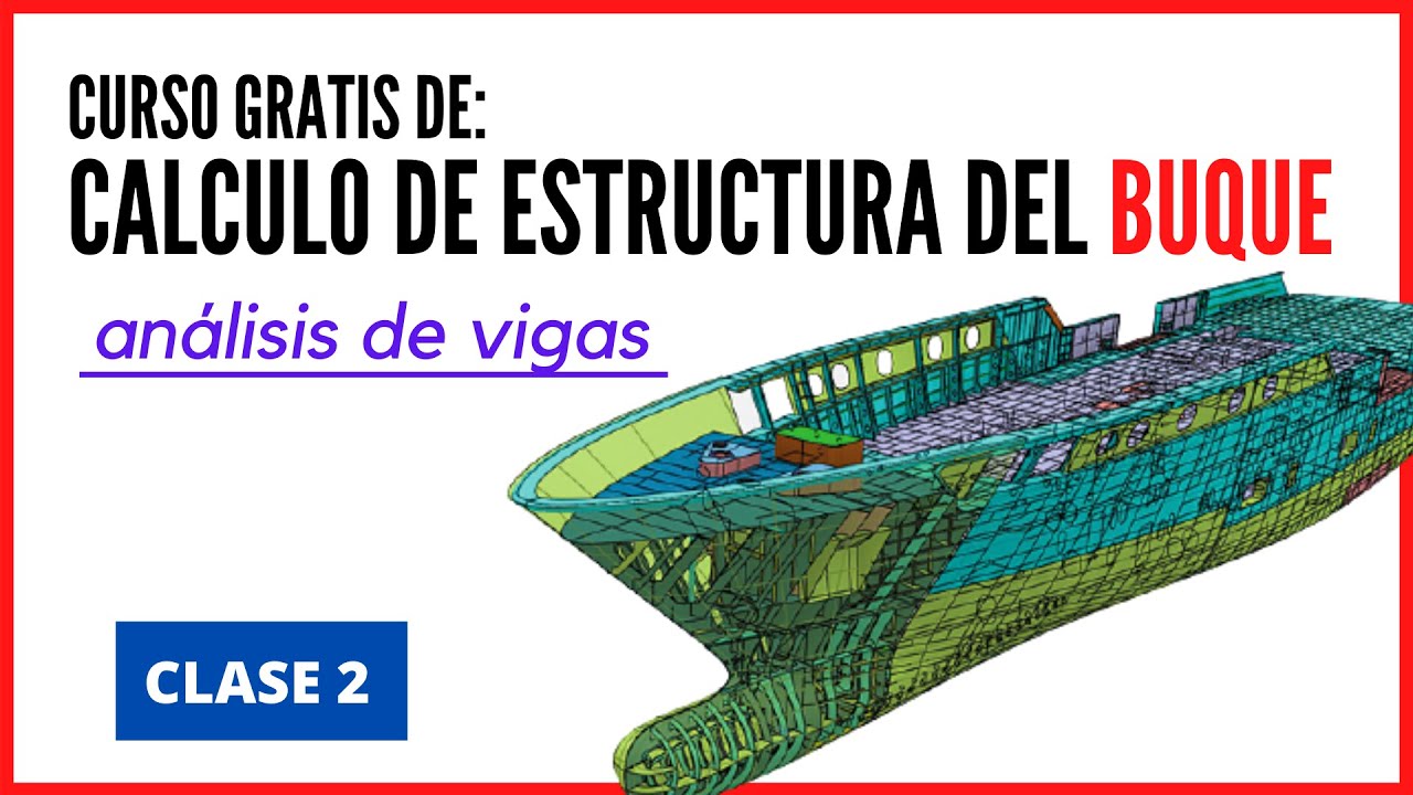 🚢🚢🚢calculo de estructura del BUQUE🚢🚢🚢: clase 2 [ANALISIS DE VIGAS ...