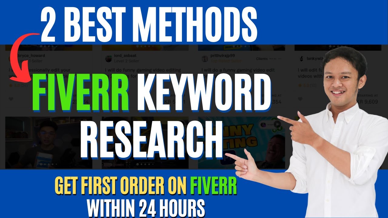 Fiverr Keyword Research 2023 || How To Find Low Competition Keyword ...