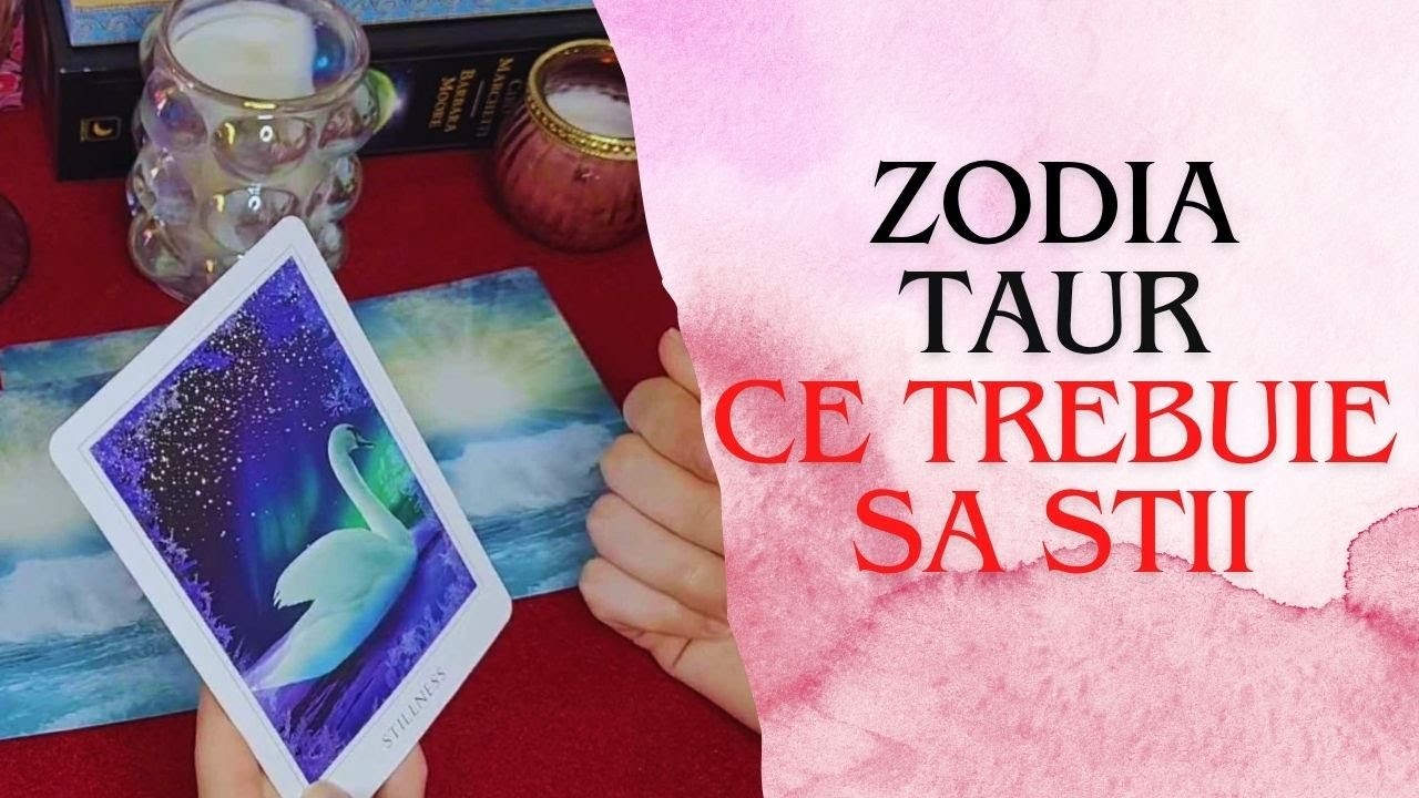 ZODIA TAUR ♉️ CINEVA TE EPUIZEAZĂ ENERGETIC! LINIȘTEA ESTE TOT CE AI ...