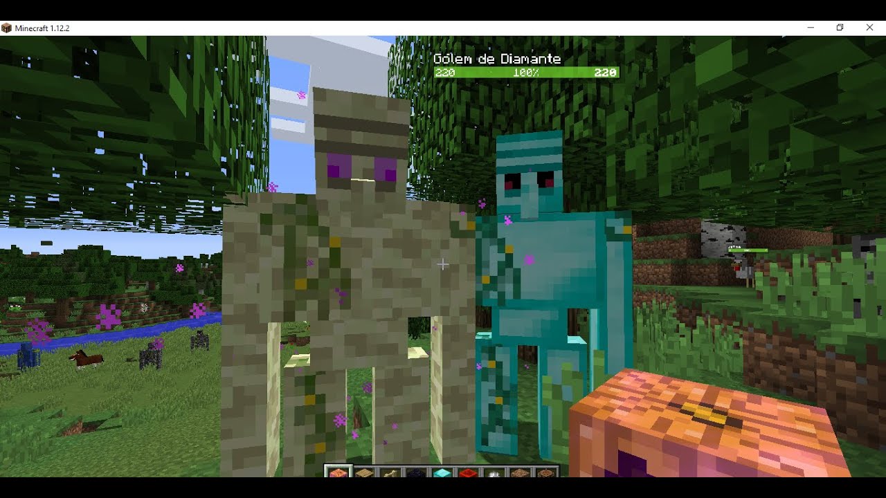 (extra golem) el mejor mod de golems *minecraft* - YouTube