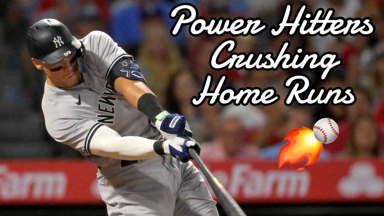 MLB | Power Hitters Crushing Home Runs - YouTube