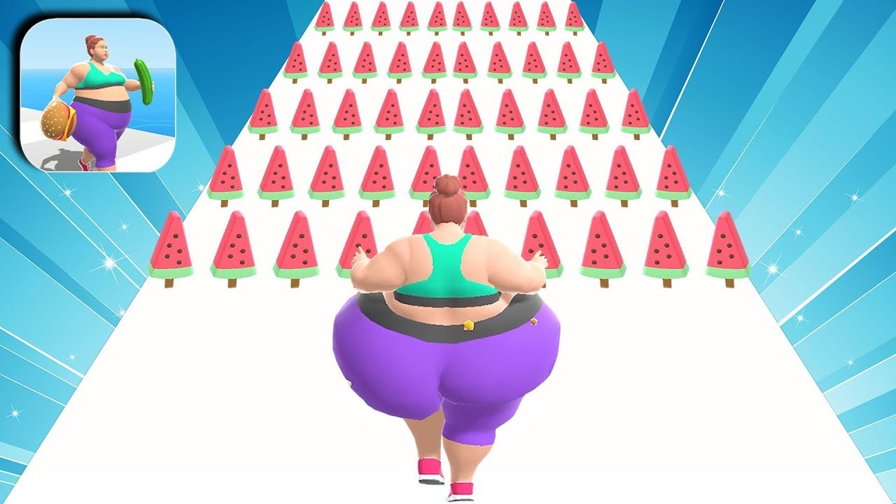 Fat 2 Fit Gameplay All Levels iOS,Android Walkthrough Mobile Game Body ...