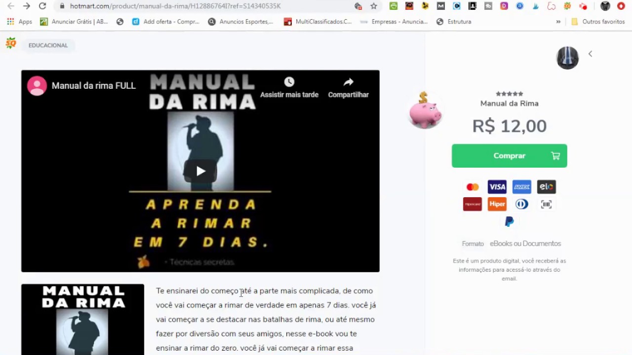 Batalha de Rima: Letra Manual de Rima Full- Rimas e Frases - YouTube