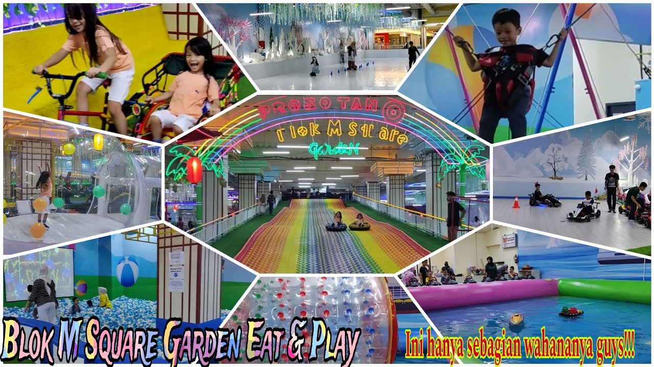 Playground Blok M Square Garden Eat & Play | 45 Ribu SEPUASNYA ...