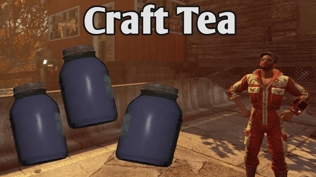 Fallout 76 weekly Challenge: Drink tea - YouTube