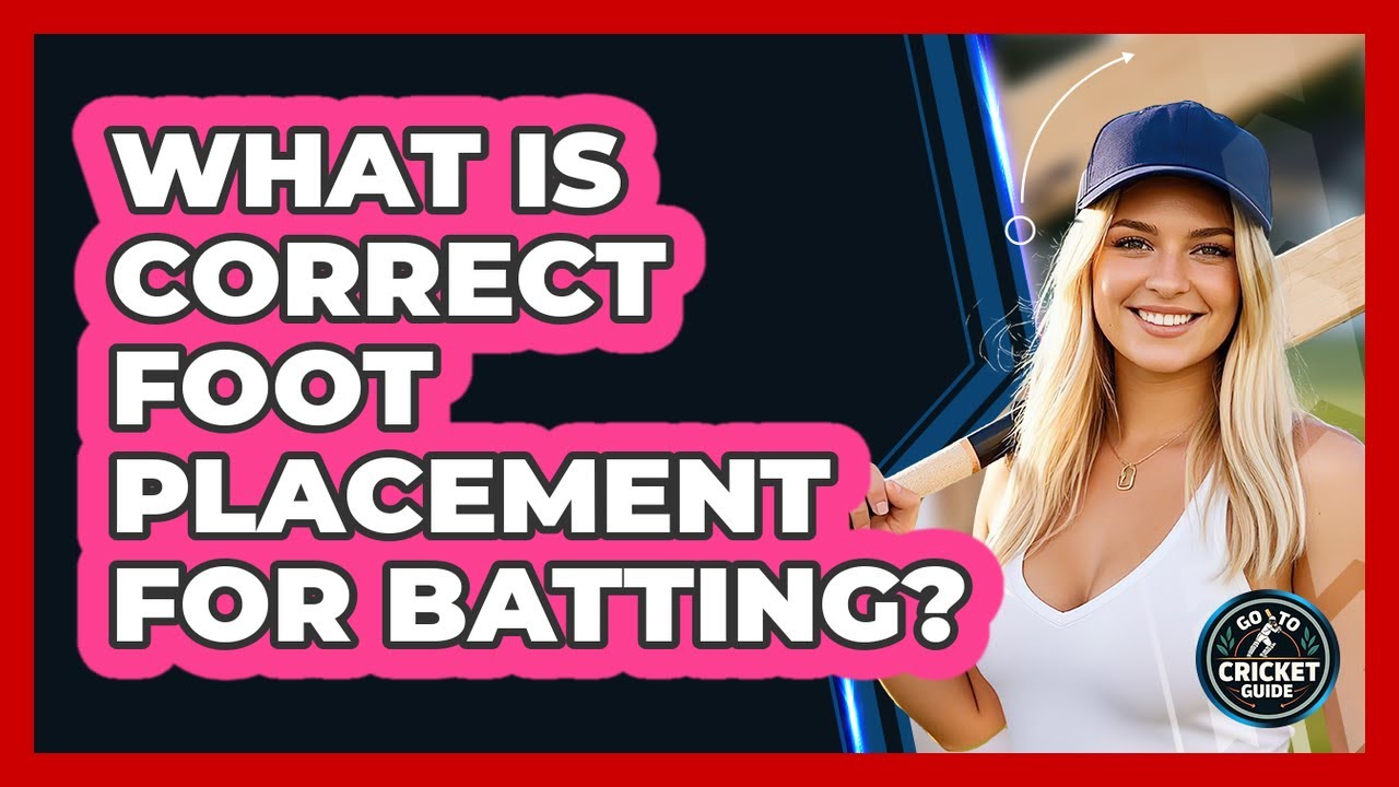 What Is Correct Foot Placement For Batting? - YouTube