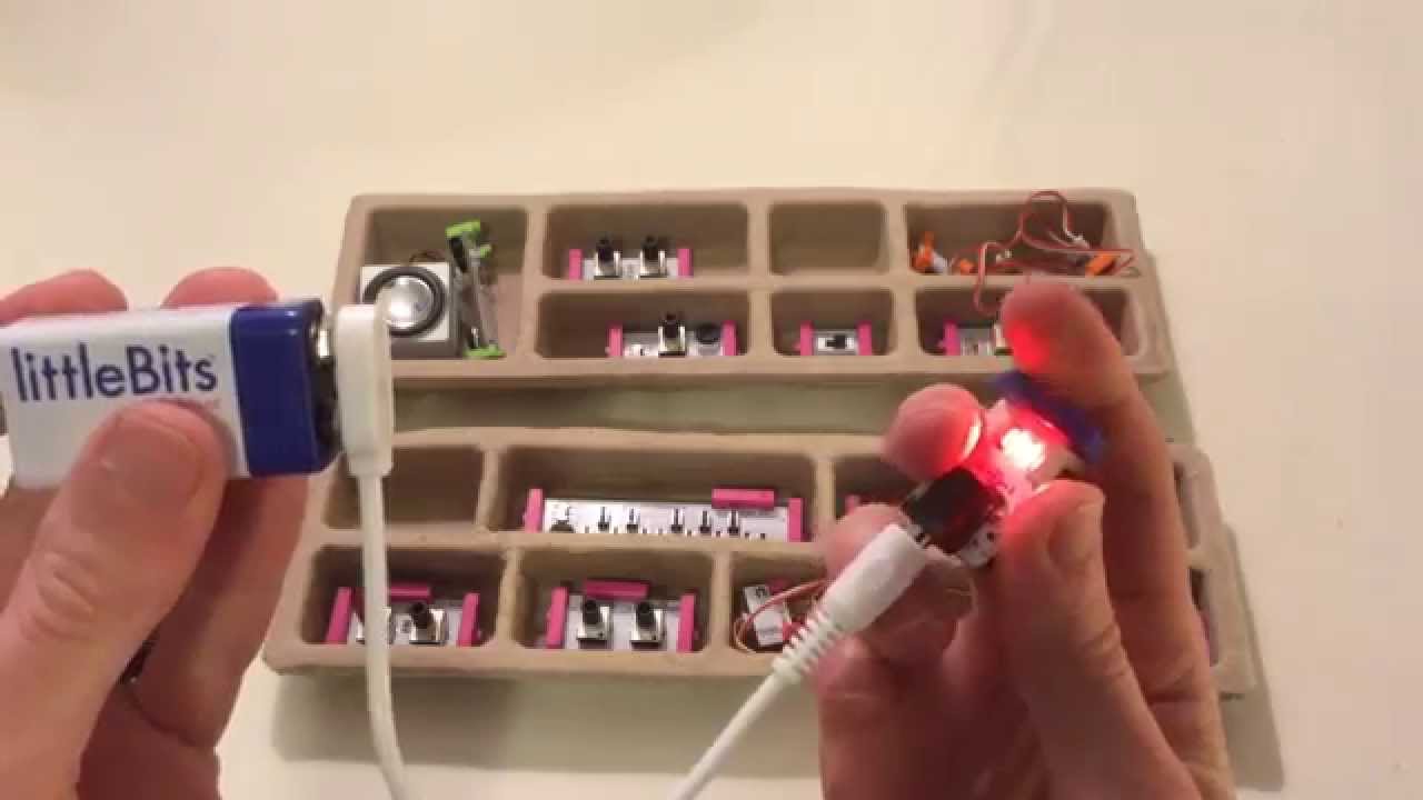 Using Little Bits Korg Synthesizer - YouTube