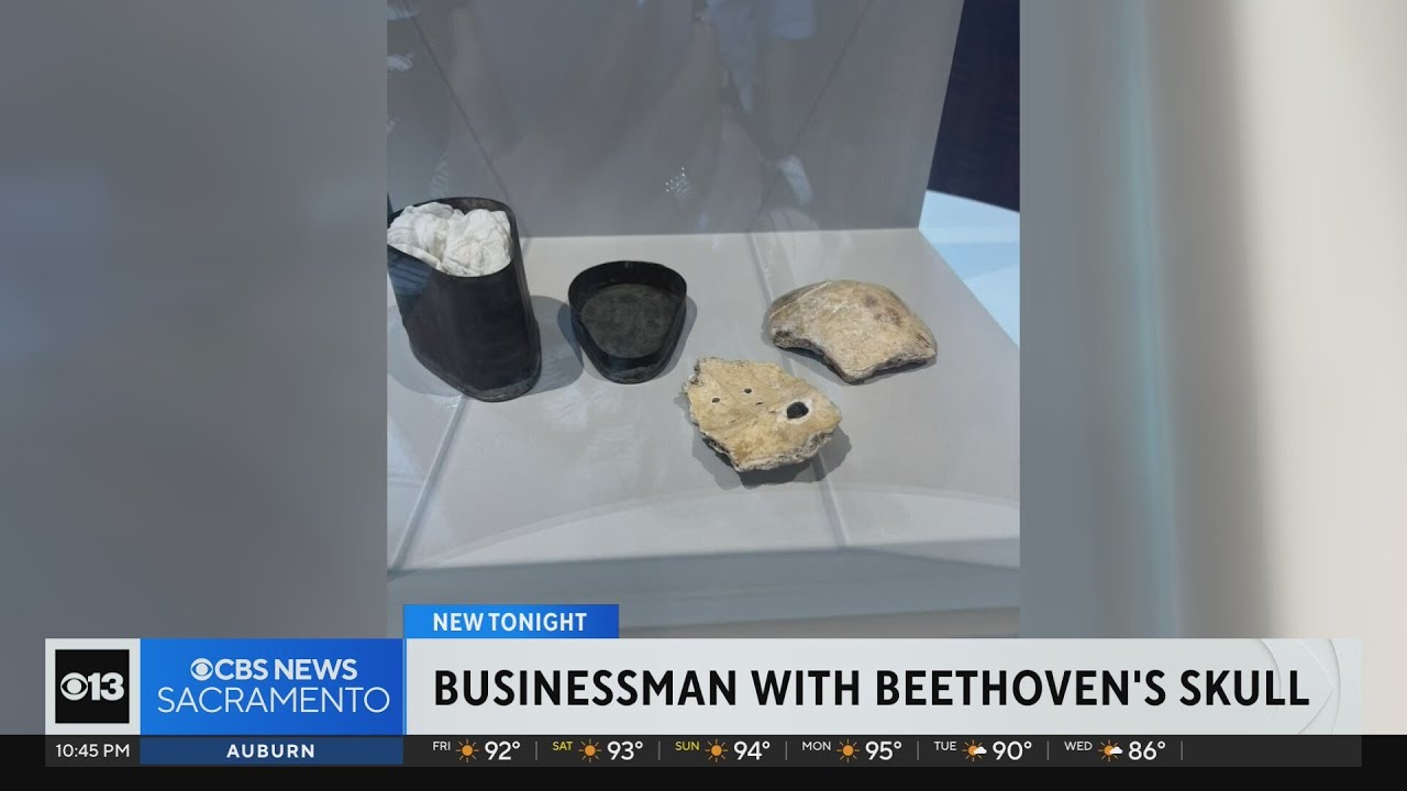 Fragments of what’s believed to be Beethoven’s skull were in Carmichael ...