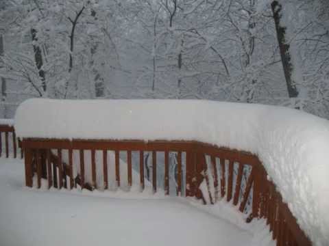 Winter Snow Storm 2009-2010 - YouTube