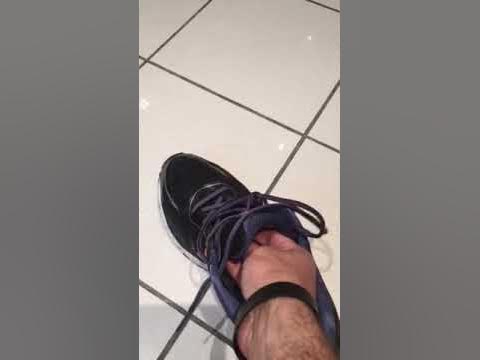 How to repair a hole in your running shoes or tennis shoes - YouTube