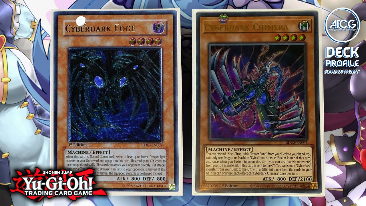 Yu-Gi-Oh! PURE CYBERDARK Deck Profile | Cyber Strike Structure Deck ...