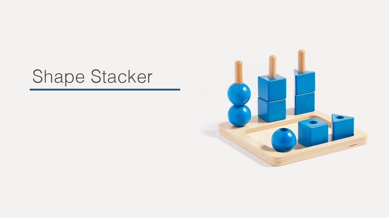 Meet the Shape Stacker from Monti Kids - YouTube