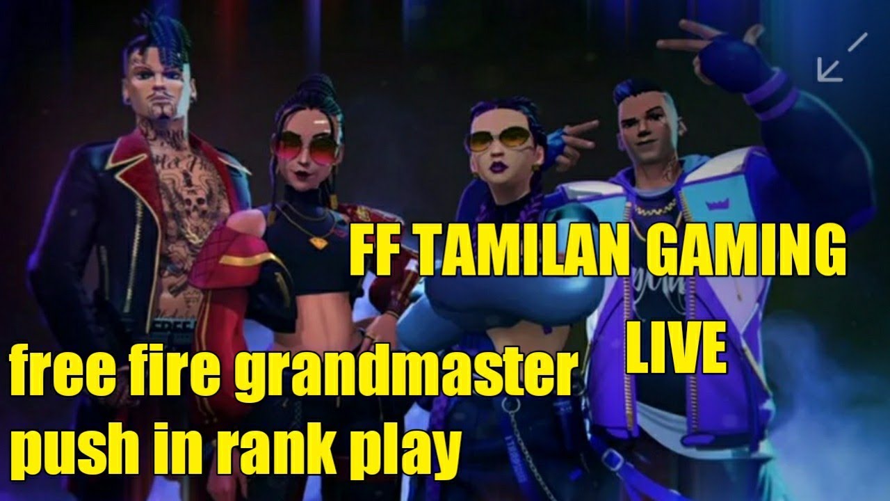 free fire grandmaster push in rank play in live - YouTube