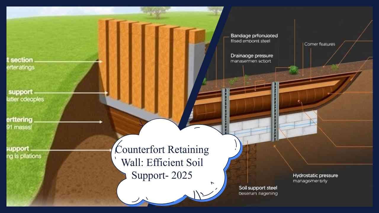 Mastering Counterfort Retaining Walls: A Civil Engineer's Guide- 2025 ...