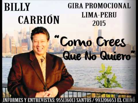 Billy Carrión - Gira Promocional Lima-Peru - YouTube