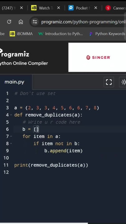 Python Coding Interview Question Part 1 Pythonintelugu
