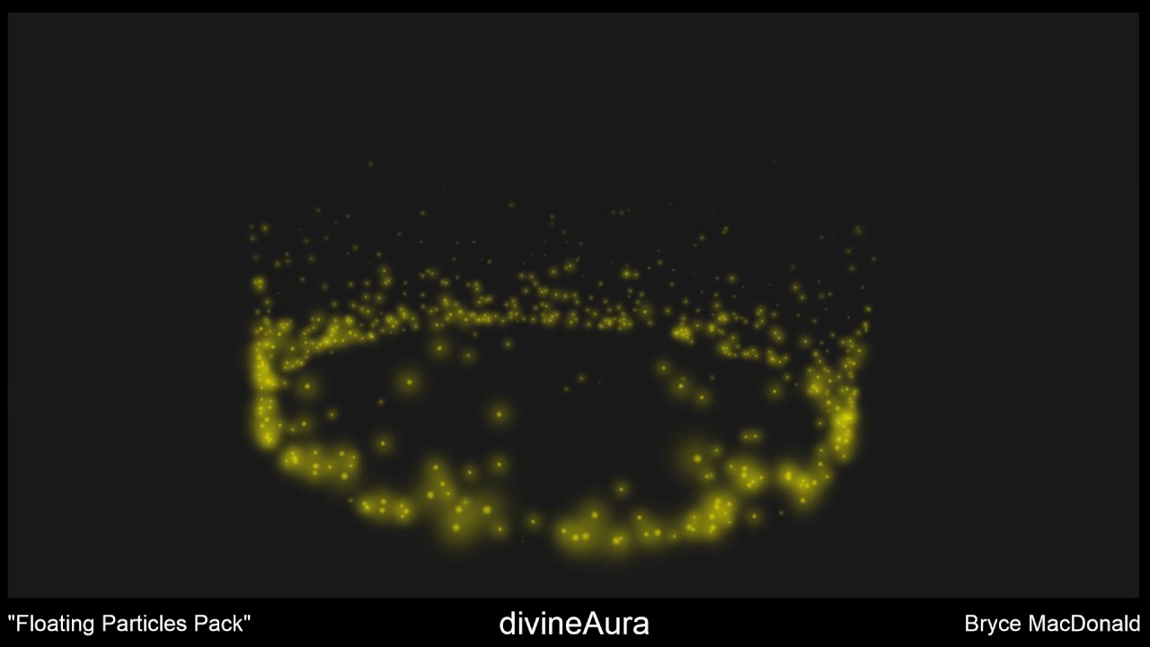 Floating Particles Pack Demo - YouTube