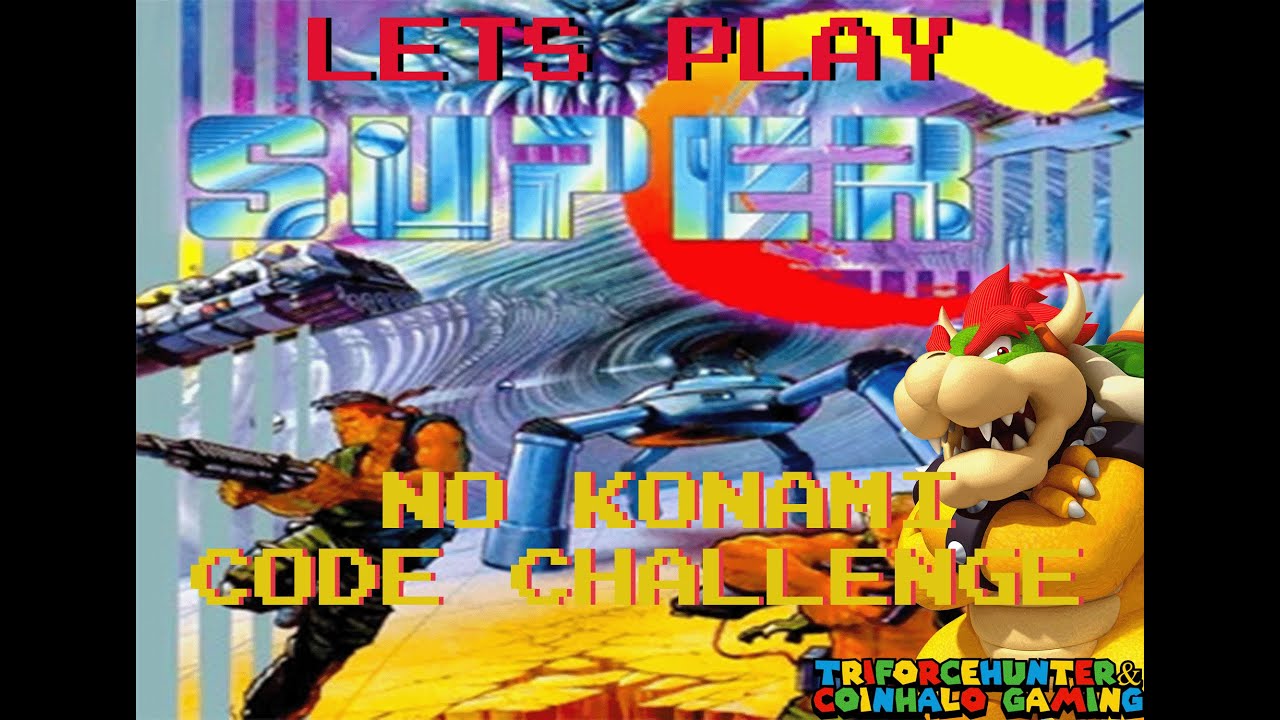 Let's Play: Super C NES-No Konami Code Challenge - YouTube