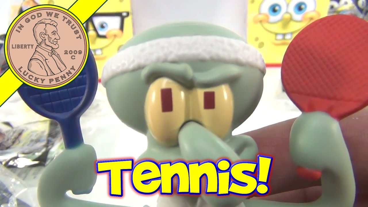 SpongeBob SquarePants (#12 Tennis) 2012 McDonald's Happy Meal Olympic ...