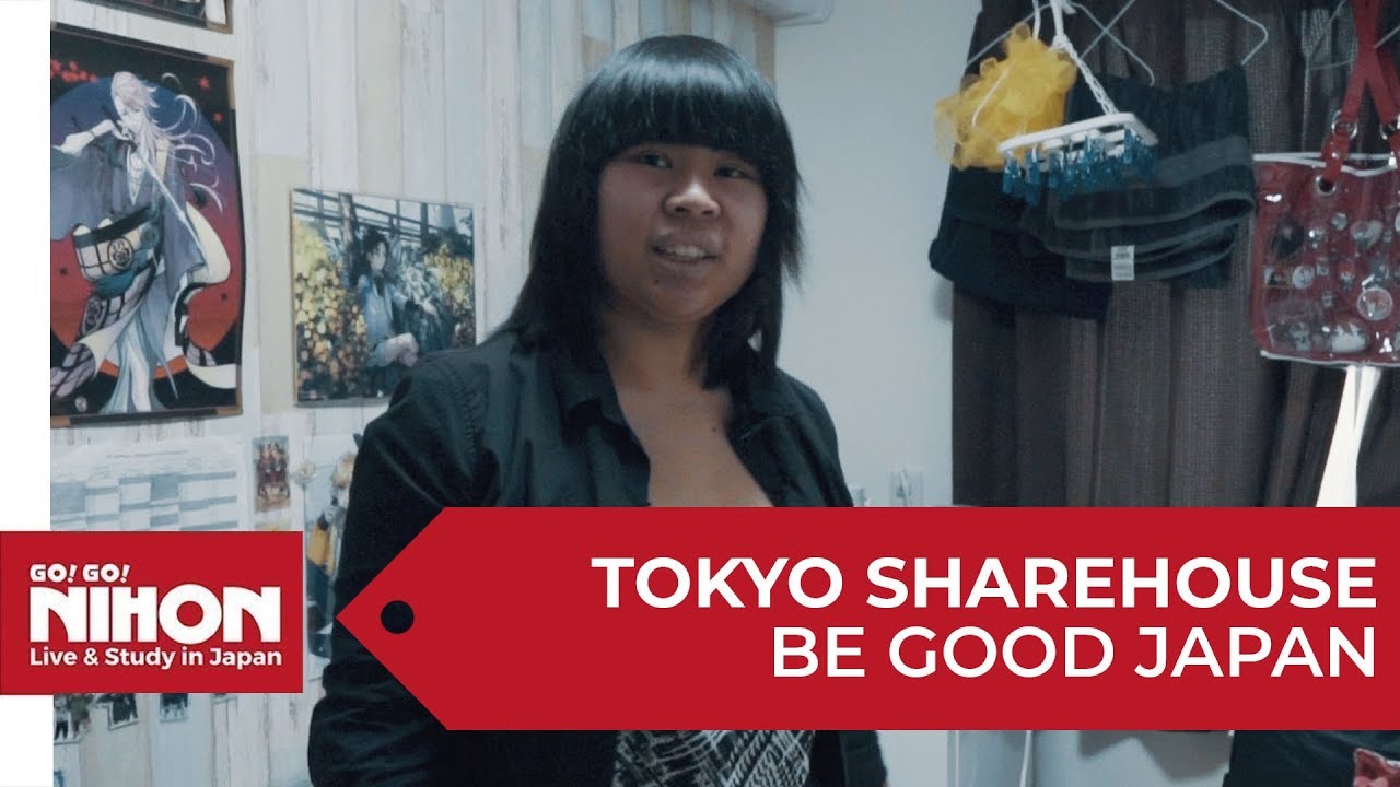 Life In Japan: Living in a Be Good Japan Sharehouse - YouTube