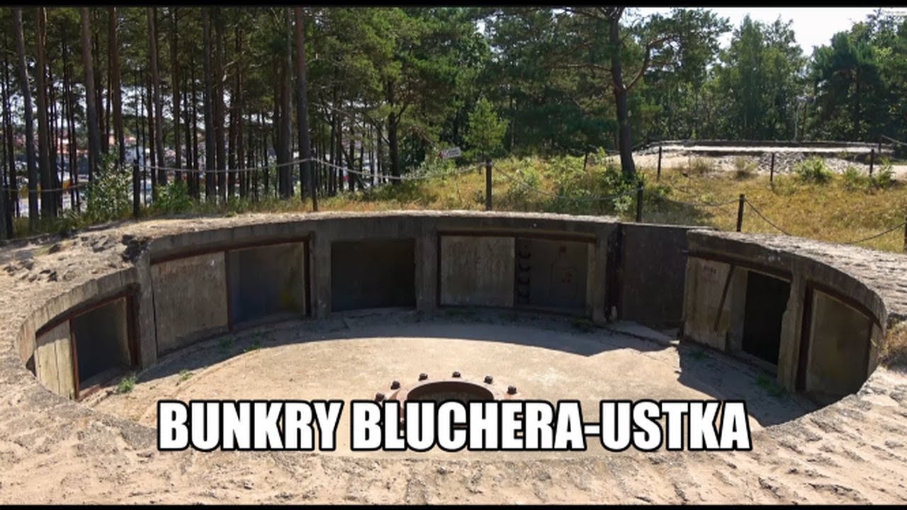 Bunkry Bluchera - Ustka Lipiec 2020 4K - YouTube