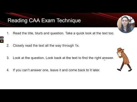 NCEA Literacy Reading CAA Exam Strategy - YouTube