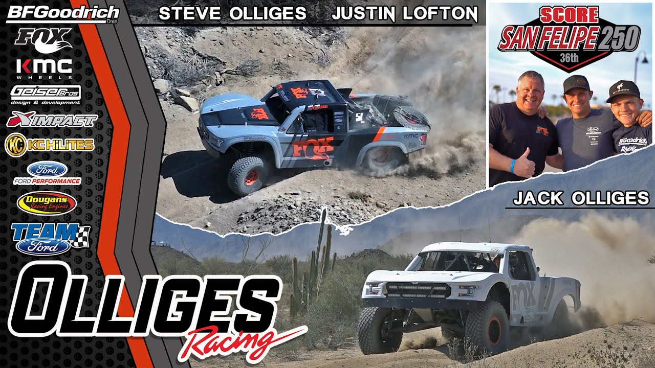 Olliges Racing || 2023 San Felipe 250 - YouTube