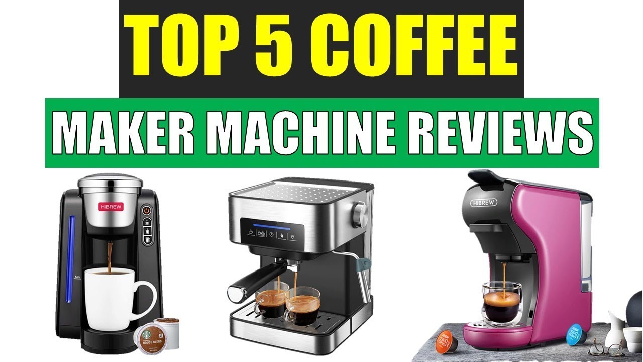 Best 5 Coffee Maker Machine Reviews | HiBREW Espresso Coffee Maker On ...