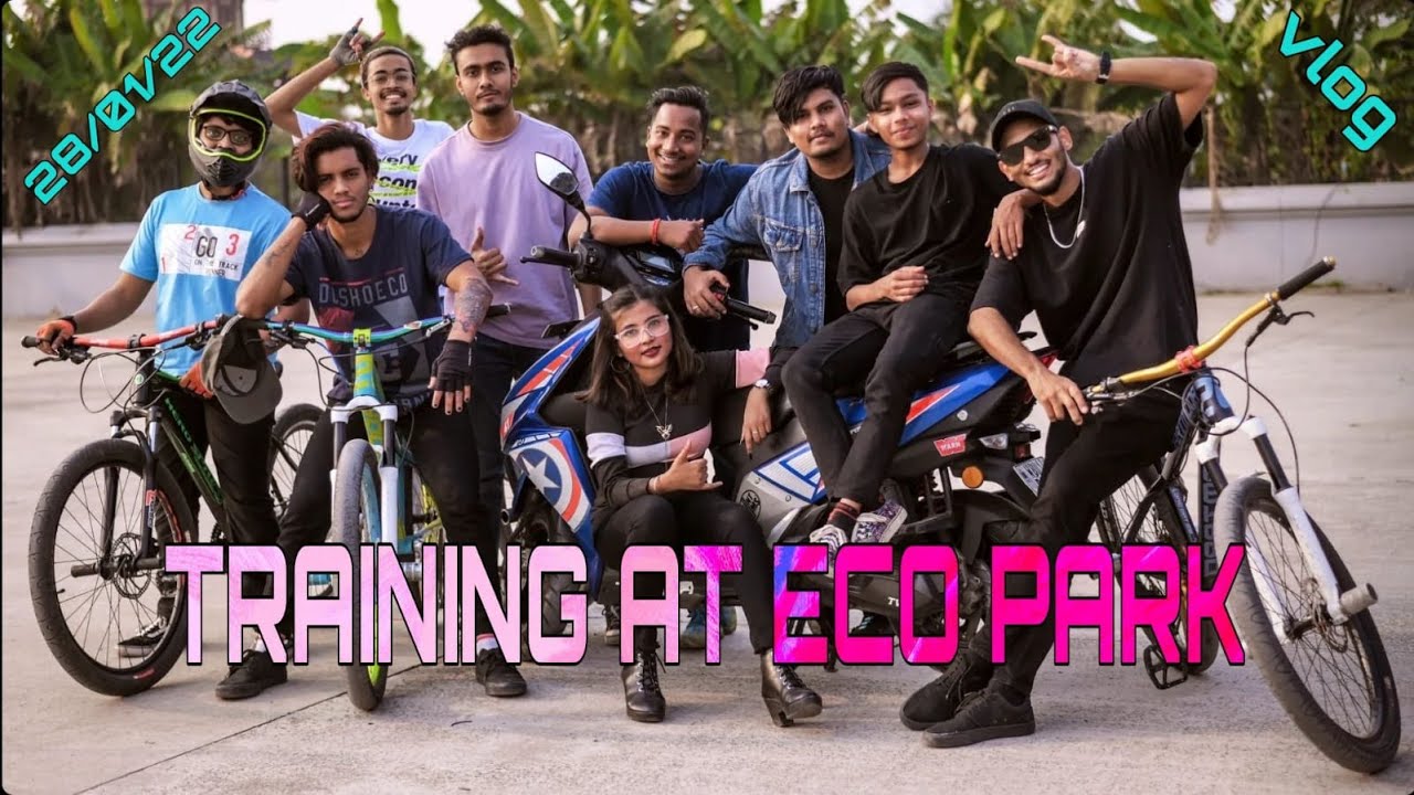 TRAINING SESSION WITH @InfinityRiderzz AT ECO PARK | VLOG | Megh Stunts ...