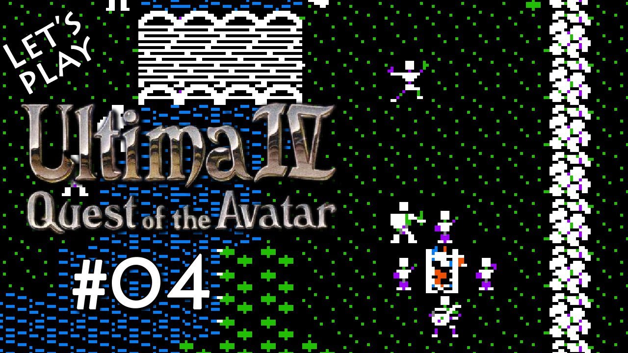 Let's Play Ultima IV (Apple ][) #04 - You Spoony Town! (Britain) - YouTube