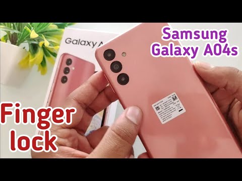 Set Fingerprint Samsung Galaxy A04s, Fingerprint Lock Setting Samsung ...