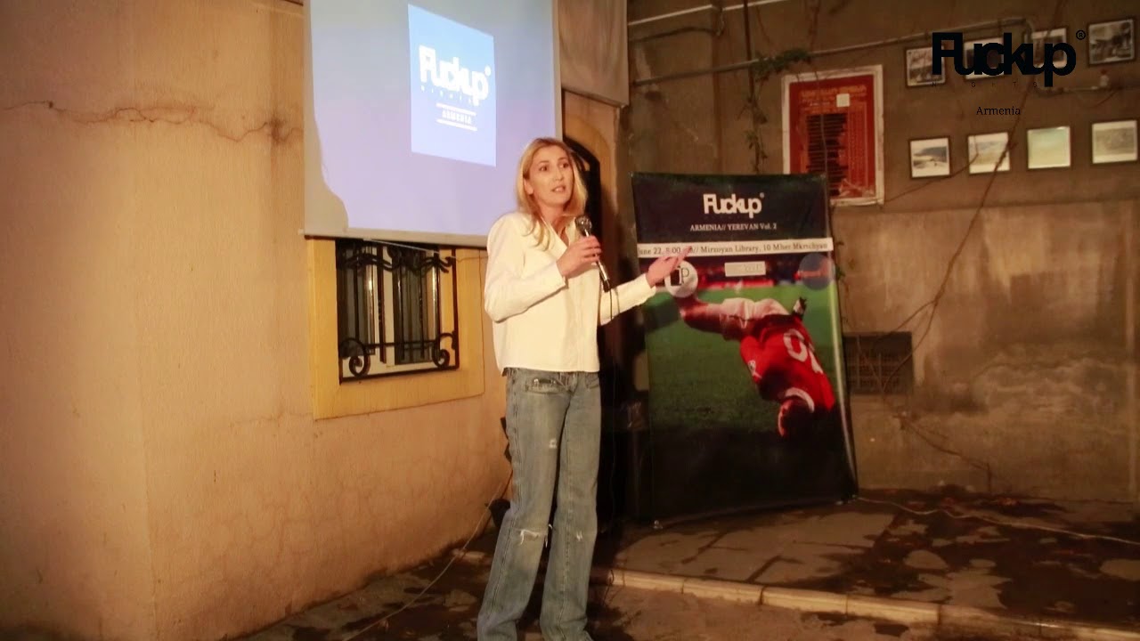 Victoria Aslanian FuckUp Nights Armenia Vol. 2 - YouTube