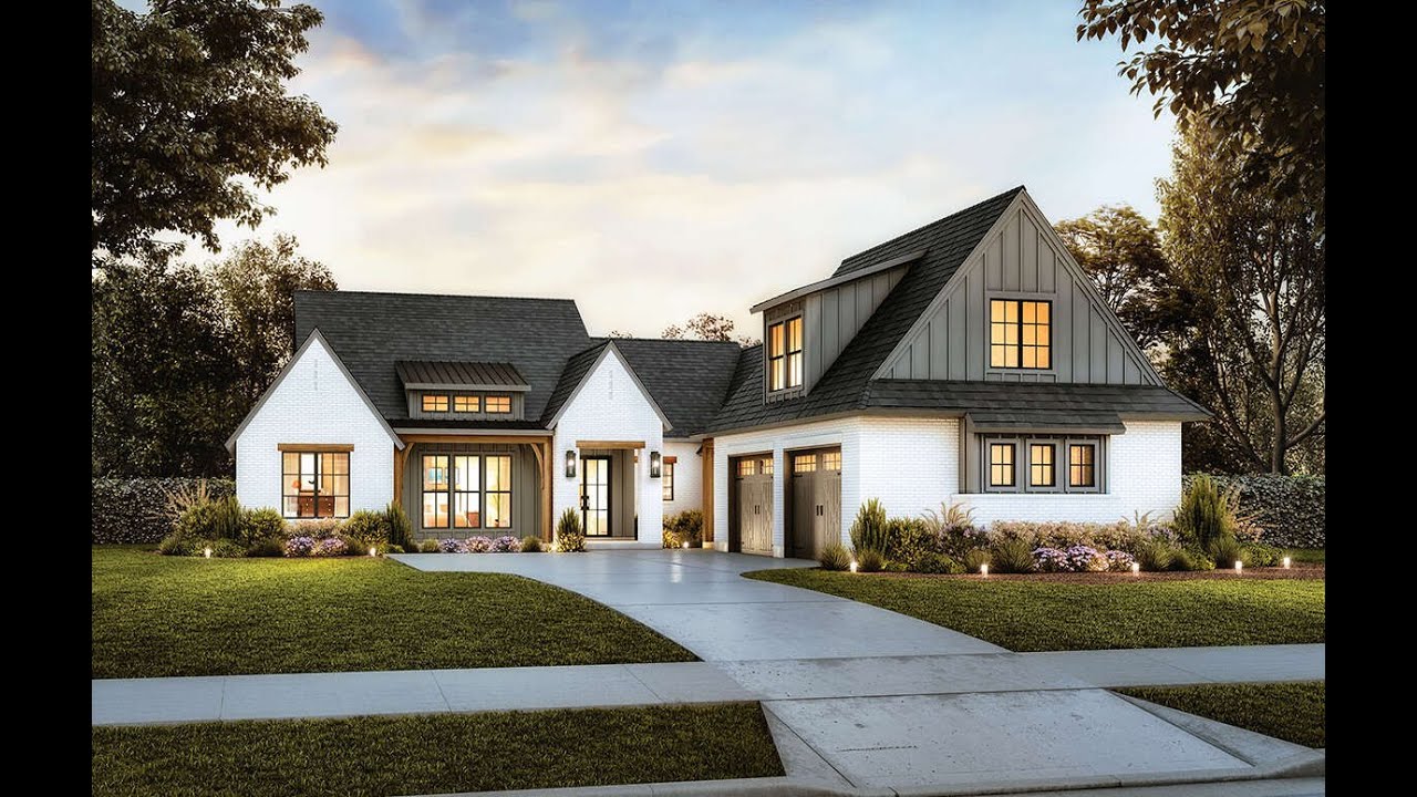 Farmhouse House Plans With Interior Photos - Photos