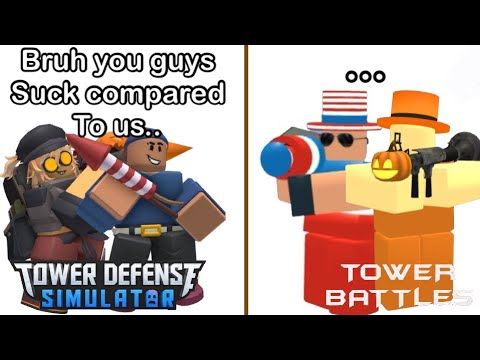New TDS Towers MEET Their TB Versions.. (TD Meme?..) I Roblox.. - YouTube