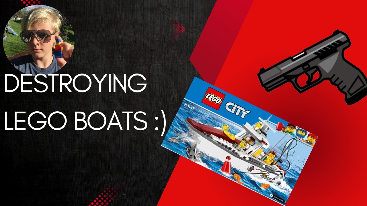 Sinking Lego Boats Level 1-4!! - YouTube