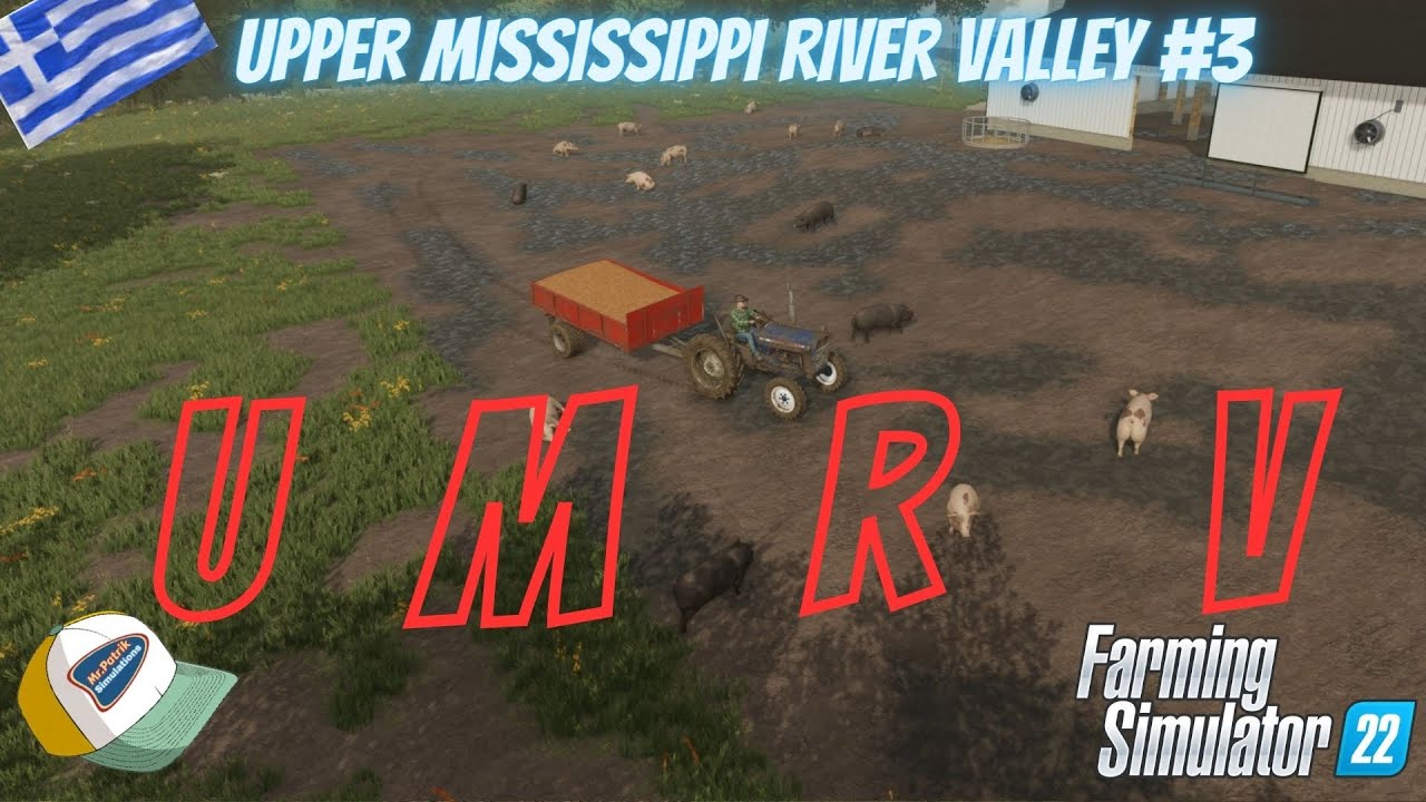 FARMING SIMULATOR 22-UPER MISSISSIPPI RIVER VALEY-ΠΡΩΙΝΗ ΡΟΥΤΙΝΑ -FS22 ...