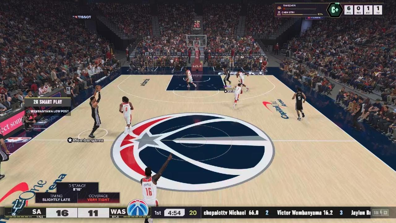 PlayNBA NBA 2K25 mycareer 99 shot creator - YouTube