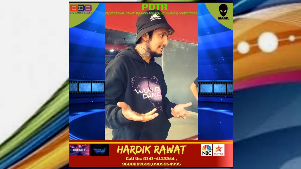 HARDIK RAWAT | PDTR | BDBMASK | DANCE PLUS | WORLD OF DANCE - YouTube