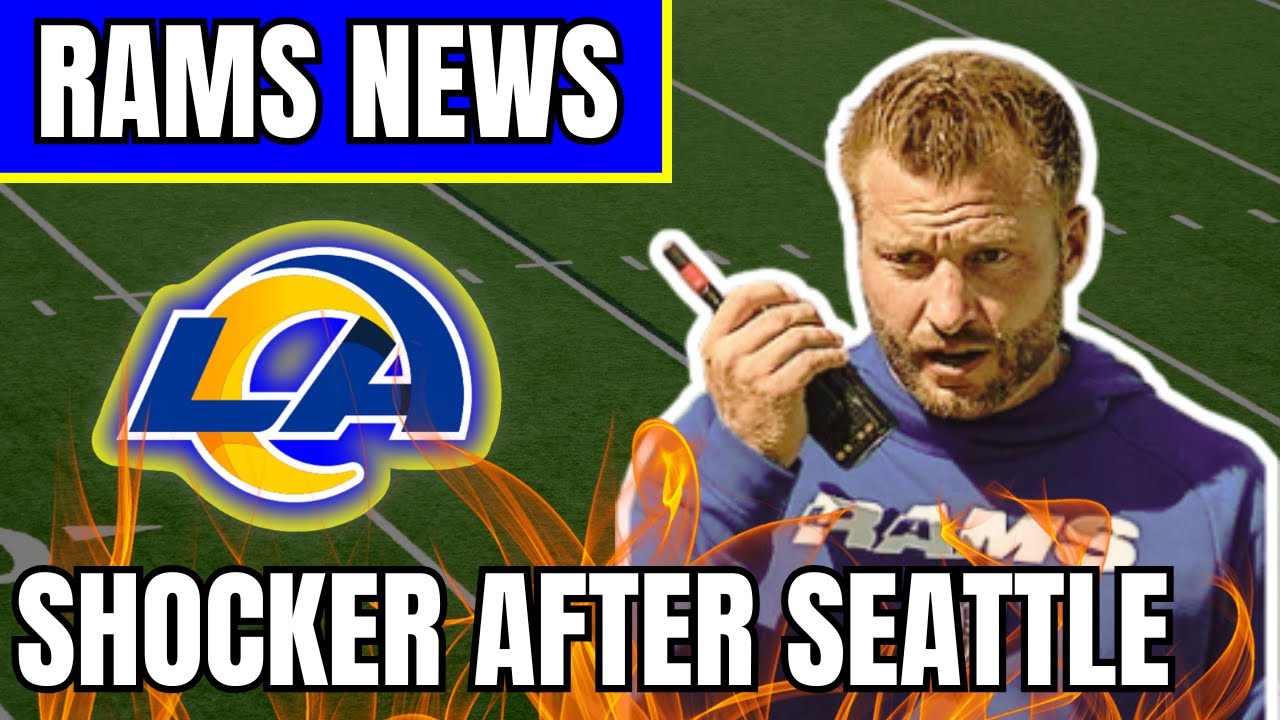 IT FINALLY HAPPENED. 😤 Rams FIRE Chase Blackburn After Seahawks ...