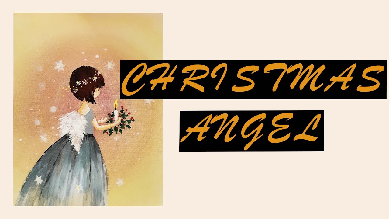 Acrylic Painting for Beginners | Christmas | How to draw a Christmas ...