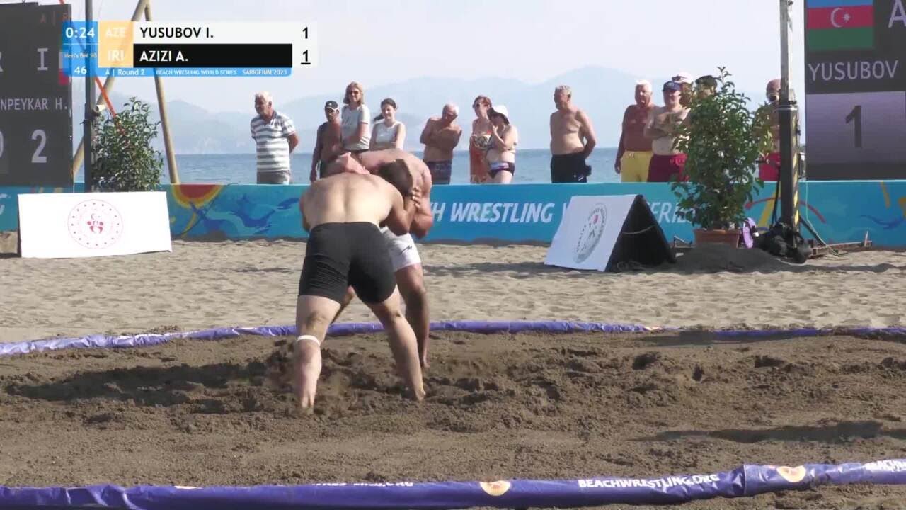 Ibrahim YUSUBOV (AZE) vs. Ashkan Hossein AZIZI (IRI) • A | Round 2 ...