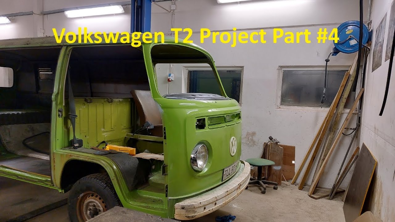 Volkswagen T2 Project part 4 - Motor renovation and fixing the front ...
