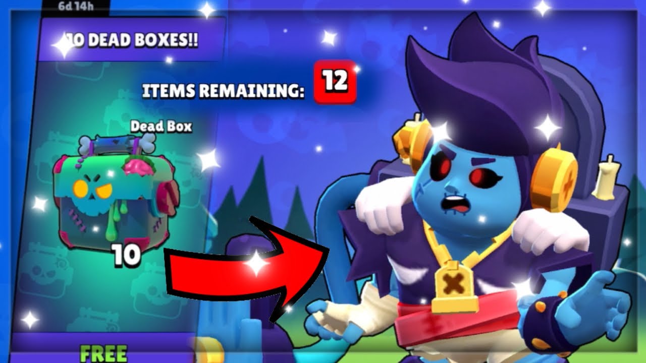 LUCKIEST DEAD BOX OPENING IN BRAWL STARS - YouTube