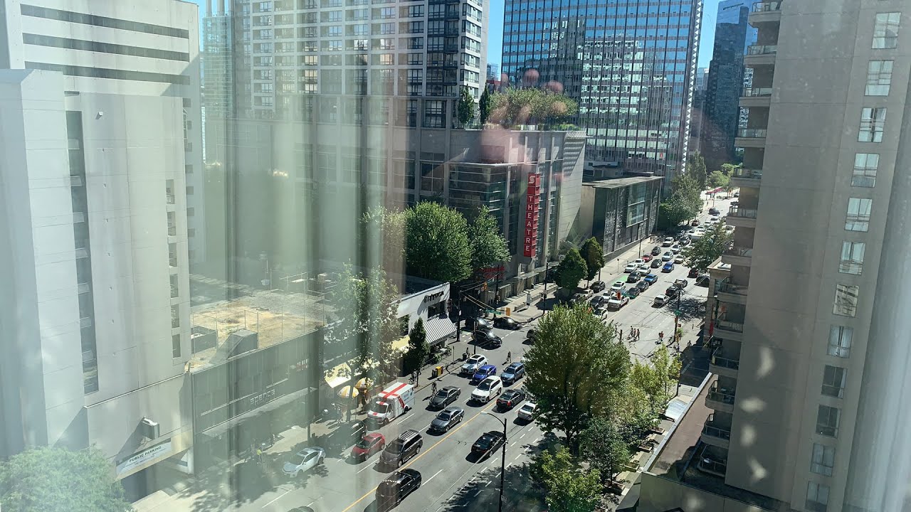 Vancouver bc Sutton place hotel downtown live - YouTube