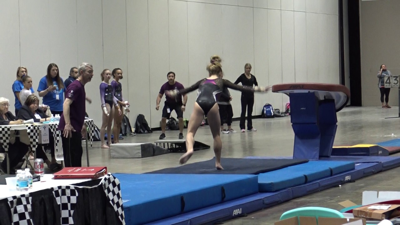 Madison Hickey, Energym | L10 Vault 2017 Region 5 Championships - YouTube