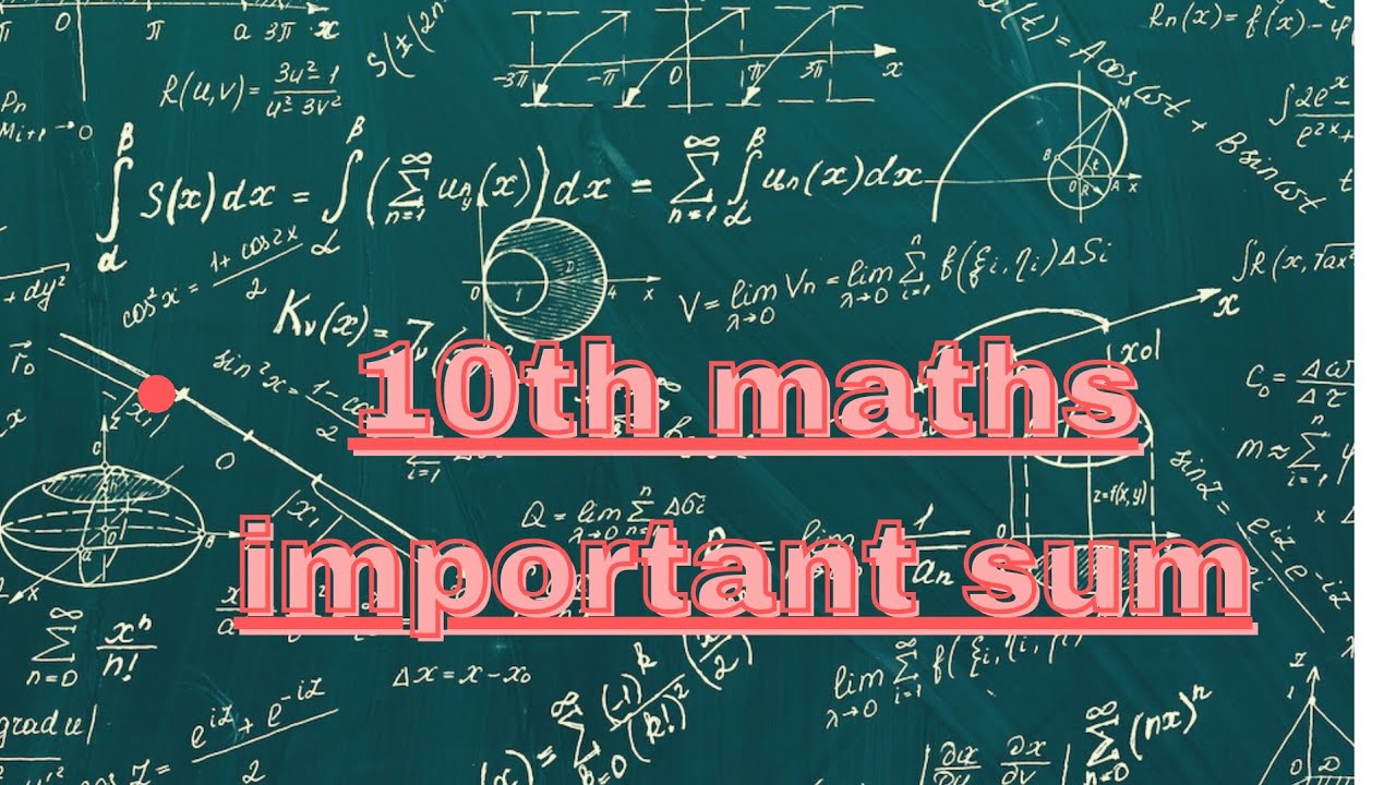 10th Important Maths Sum Exercise 1 4 10th Sum Visaagan Education 10th-important-maths-sum-exercise-1-4-10th-sum-visaagan-education