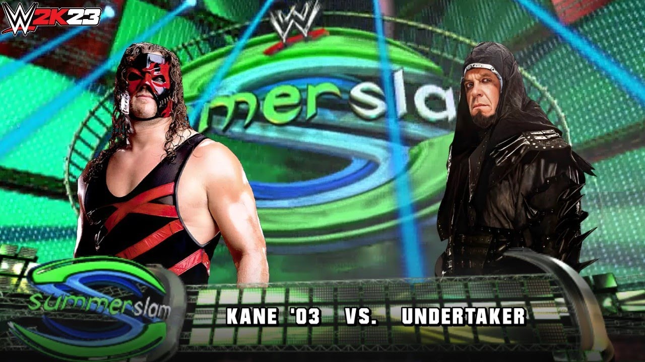 Full Match - Kane '03 vs. Undertaker: SummerSlam|WWE 2K23 - YouTube