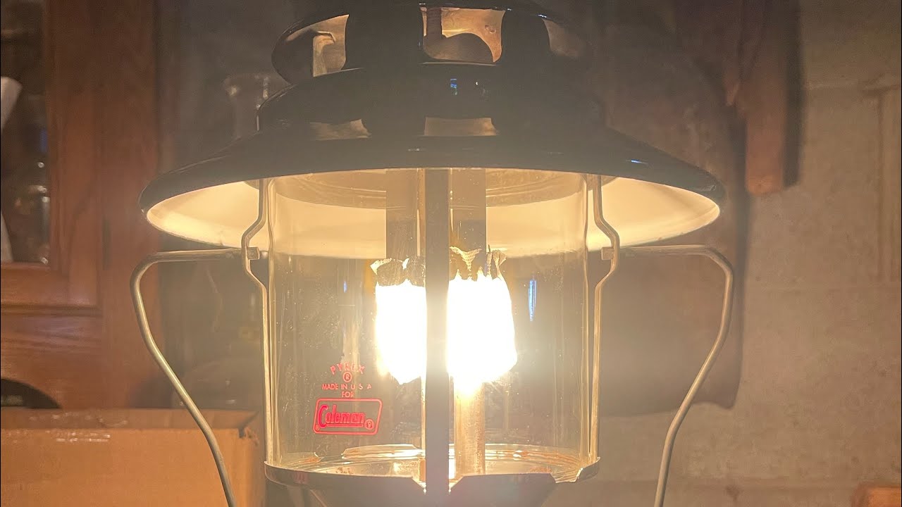 1974 228H Coleman Lantern Rebuild - YouTube
